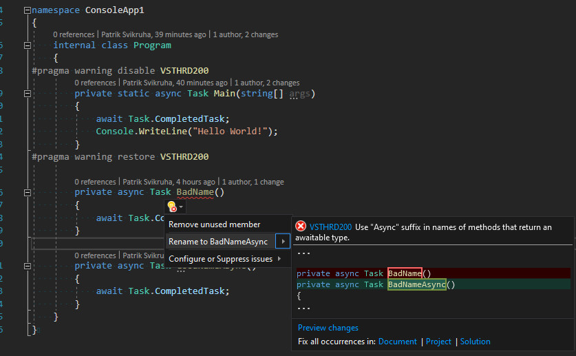 Roslyn Analyzers For Solution In Net